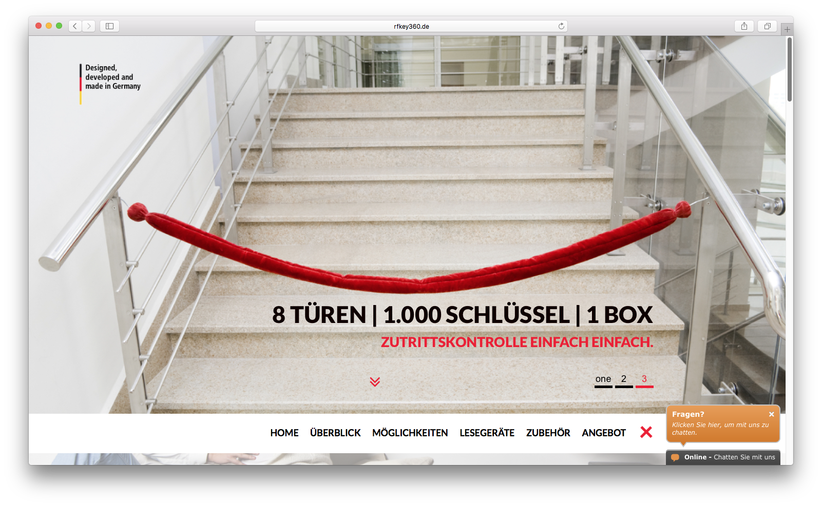 Zutrittskontrolle rf:key 360 Komplett-Set | ITK SECURITY